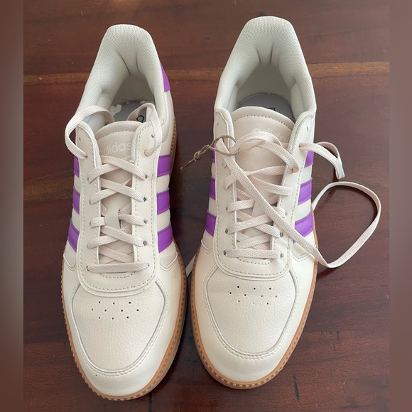 adidas | Shoes | Adidas Cream And Us Womens Size 85 | Poshmark